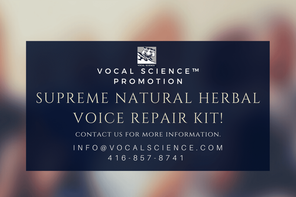 Supreme Herbal Kit - Vocal Science